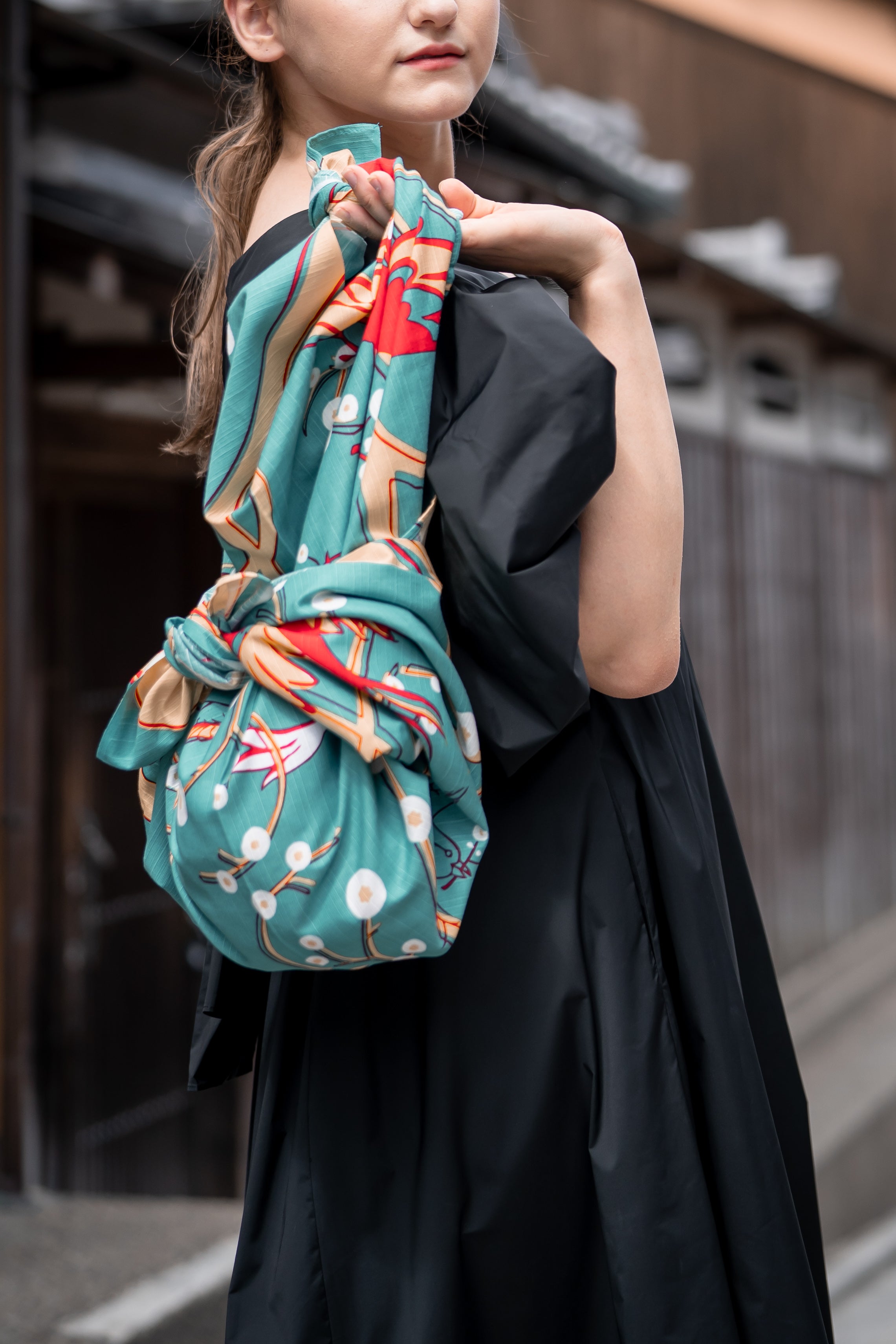 Furoshiki—L—HANAKUI BIRD PATTERN – Koto Kyoto